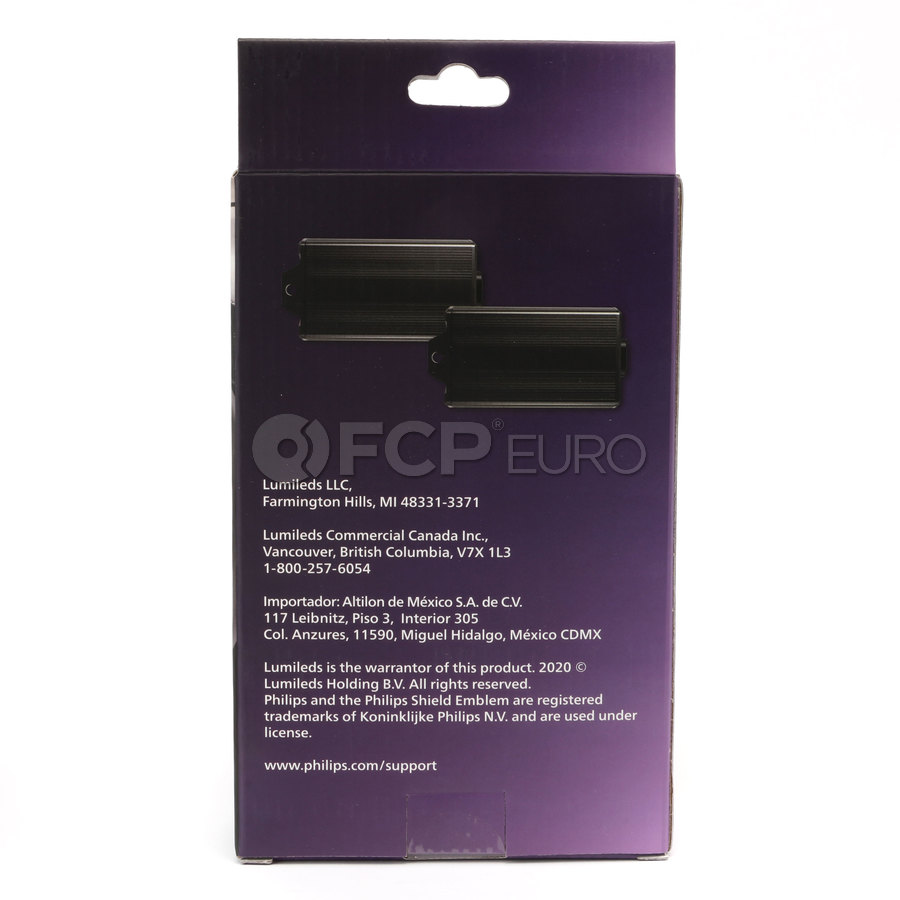 9008 LED Fog and Powersport CANBUS Adapter Set - Philips UltinonSport ...