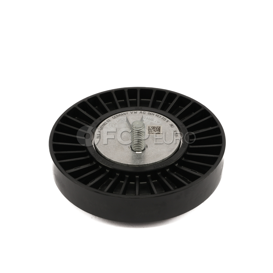 Audi Accessory Drive Belt Idler Pulley - Genuine Audi 06M903315K | FCP Euro