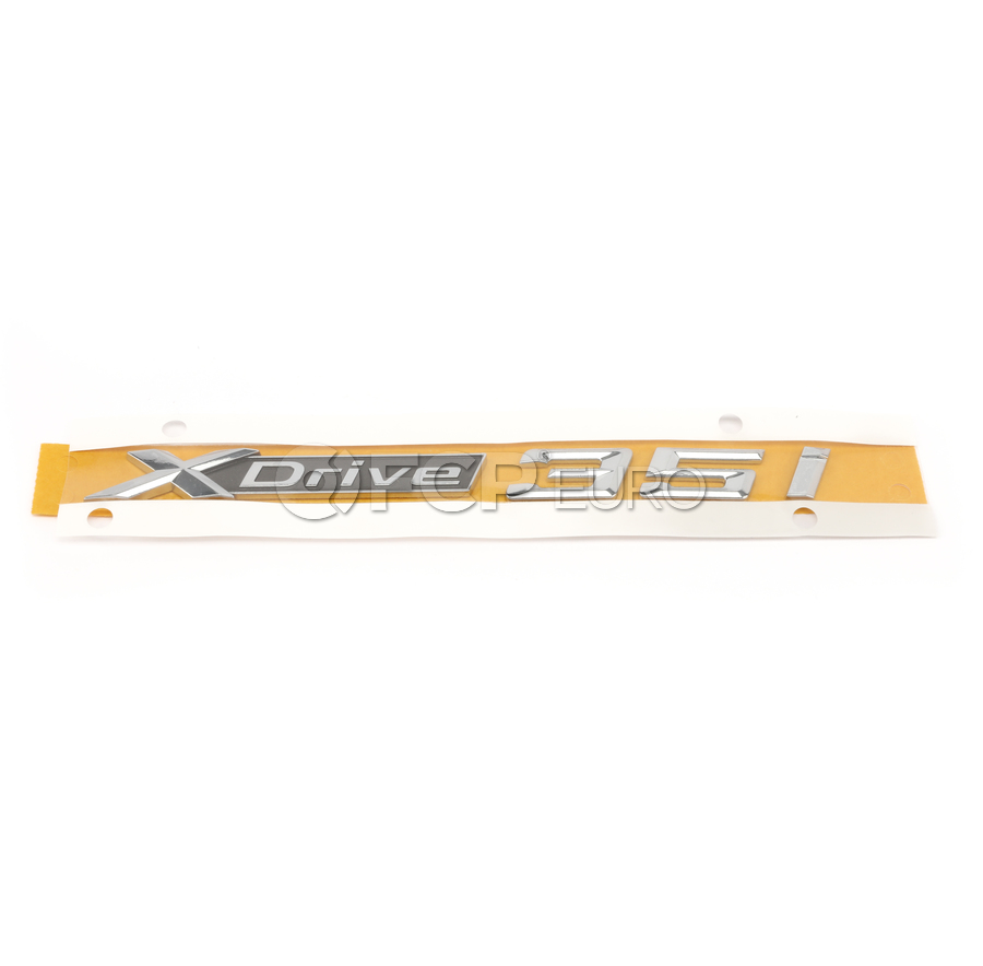 BMW Lettering (X Drive 35I) - Genuine BMW 51147345059 | FCP Euro