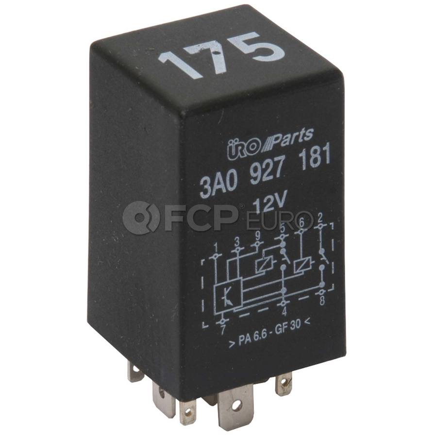 Audi VW Auto Trans Shift Lock Relay - URO Parts 3A0927181 | FCP Euro