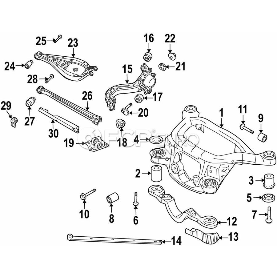 BMW Control Arm - Genuine BMW 31103451881 | FCP Euro