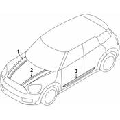 Mini Door and Window Door Decal Parts | FCP Euro