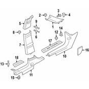 Mini Cooper Paceman Door Trim Sill Plate Insert Parts | FCP Euro