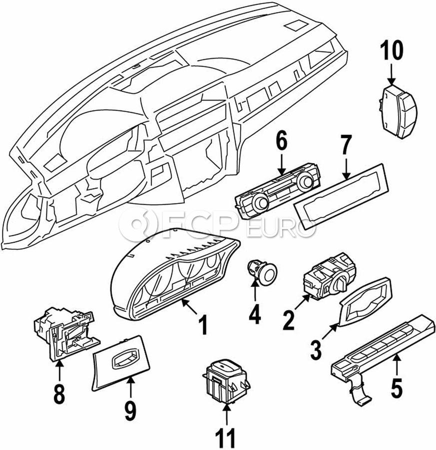 BMW Ignition Starter Switch - Genuine BMW 61319146356 | FCP Euro