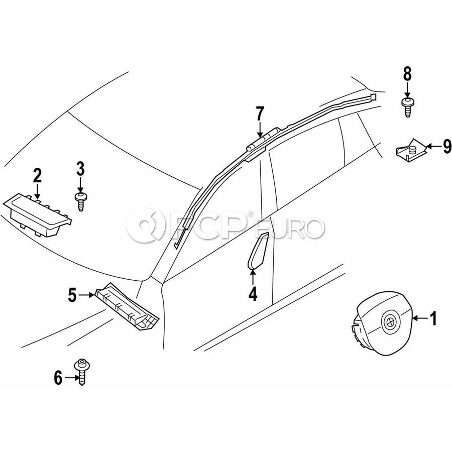 BMW Air Bag Module - Genuine BMW 72129273661 | FCP Euro