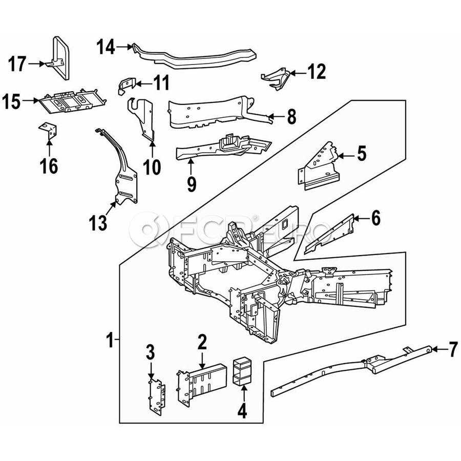 Mercedes Suspension Strut Mount Reinforcement - Genuine Mercedes ...