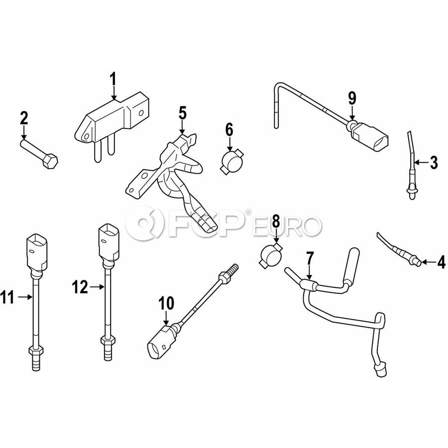 Volkswagen Vapor Canister Purge Solenoid - Genuine VW 04E133366N | FCP Euro