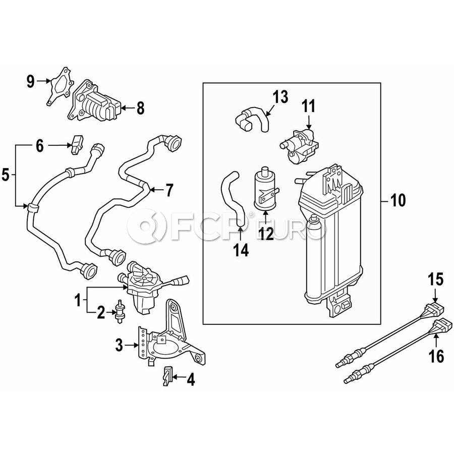 Audi VW Secondary Air Injection Pump - Genuine Audi VW 04E959231E | FCP ...