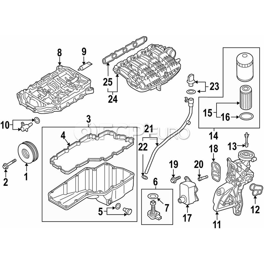 Audi VW Engine Variable Timing Oil Control Valve - Genuine Audi VW ...