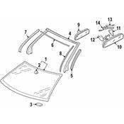 Volkswagen Windshield Molding Parts | FCP Euro
