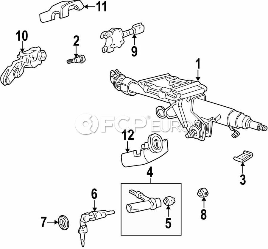 Audi VW Steering Column Bolt - Genuine Audi VW 4D0419699 | FCP Euro