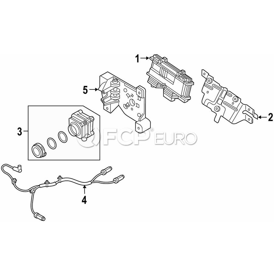Audi Night Vision Camera Connector - Genuine Audi 4M8971192D | FCP Euro