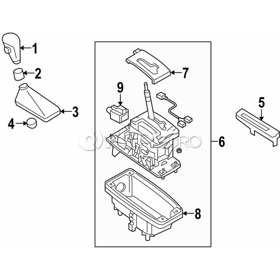 Audi VW Shift Interlock Solenoid - Genuine Audi VW 8E0927353A | FCP Euro