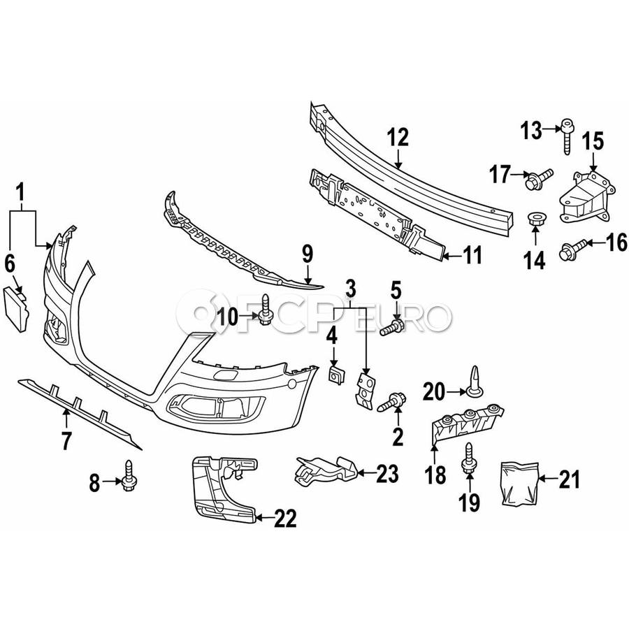 Audi Jack Plug Cover - Genuine Audi 8P0919937B | FCP Euro