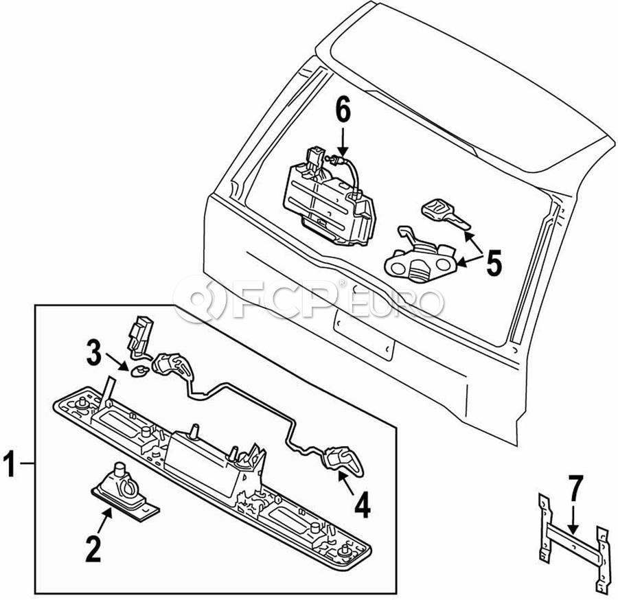 Volvo Liftgate Latch - Genuine Volvo 31253053 | FCP Euro