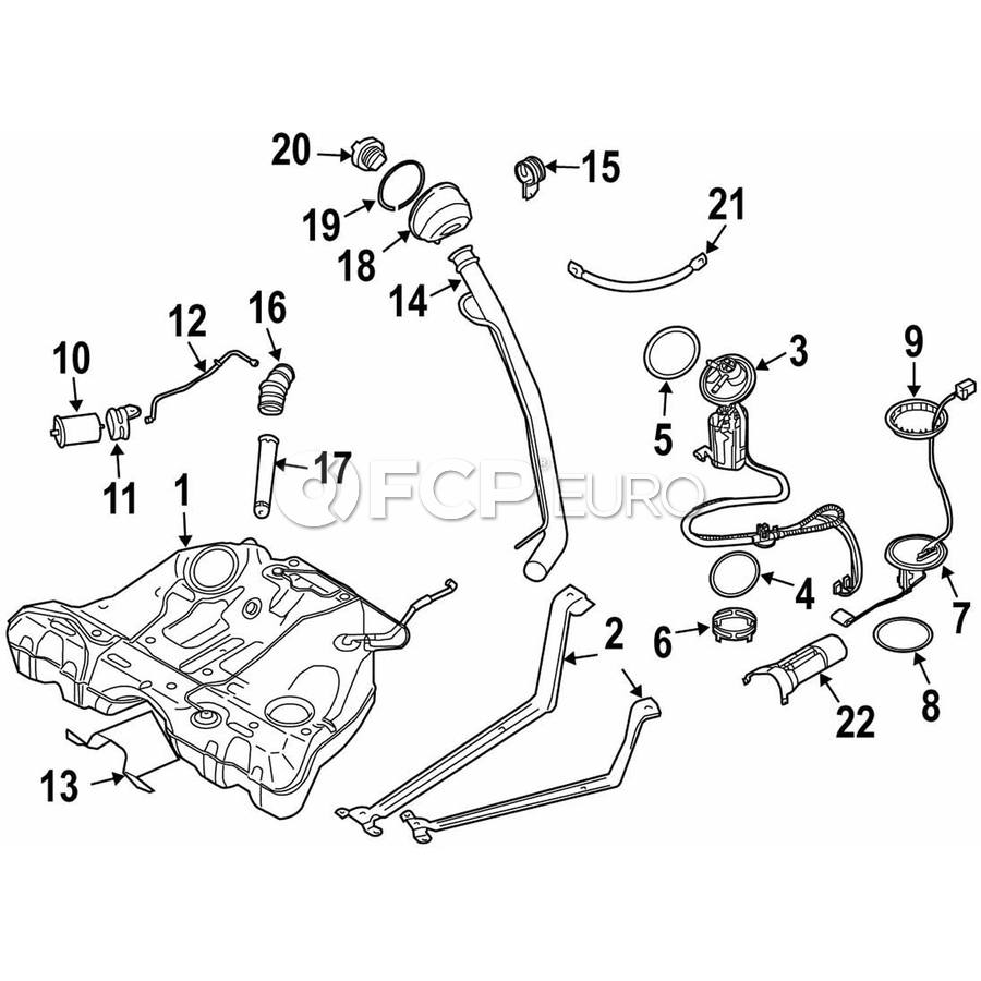 Volvo Electric Fuel Pump - Genuine Volvo 31273510 | FCP Euro