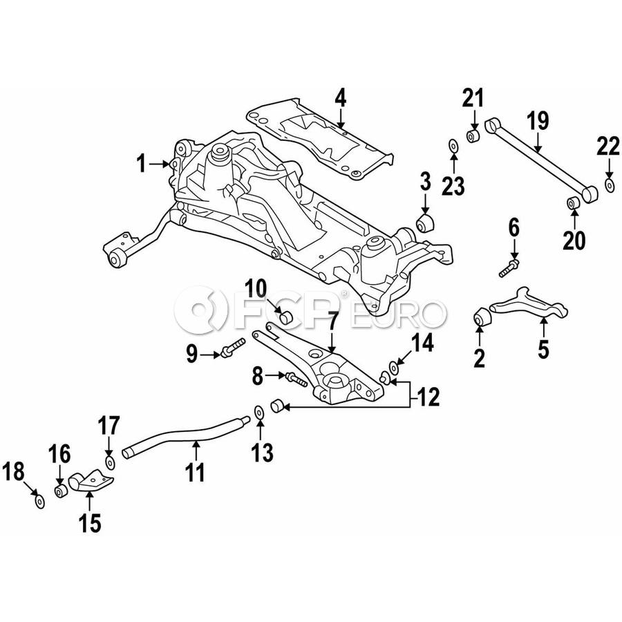 Volvo Suspension Trailing Arm Washer - Genuine Volvo 986462 | FCP Euro
