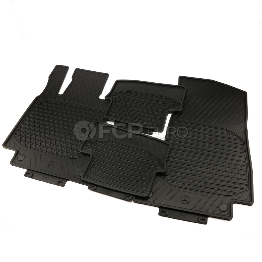 Mercedes All Season Floor Mats Kit - Genuine Mercedes 20568020489G33 ...