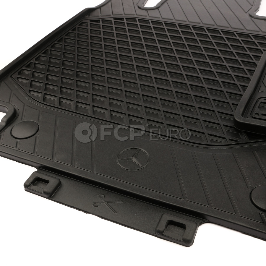 Mercedes All Season Floor Mats Kit - Genuine Mercedes 20568020489G33 ...