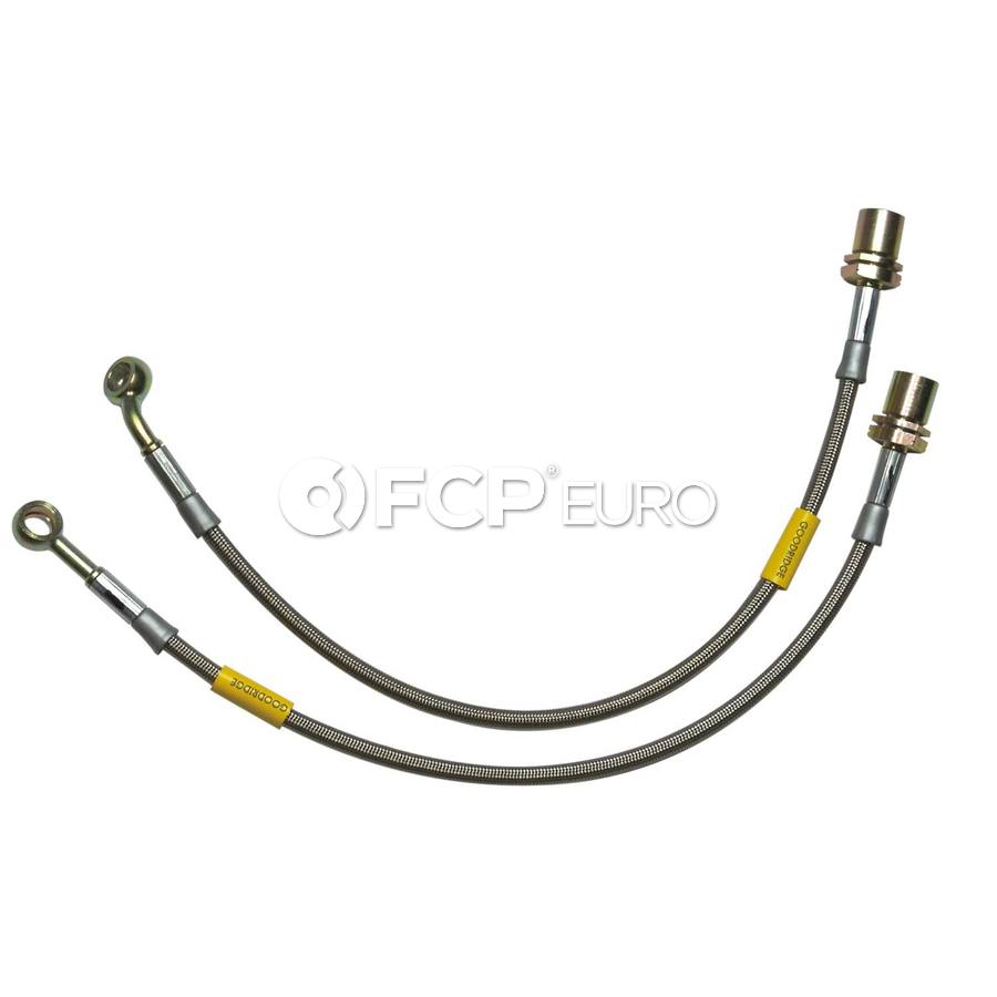 BMW Stainless Steel Brake Line Kit - Goodridge 31044 | FCP Euro