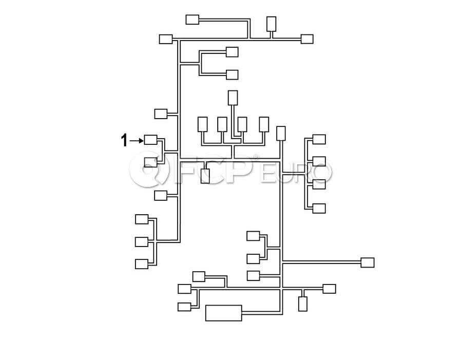 Mercedes Engine Wiring Harness - Genuine Mercedes 2741505304 | FCP Euro
