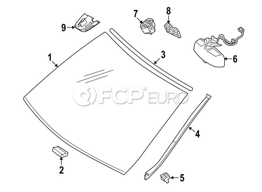 Mercedes Rain Sensor - Genuine Mercedes 2049013003 | FCP Euro
