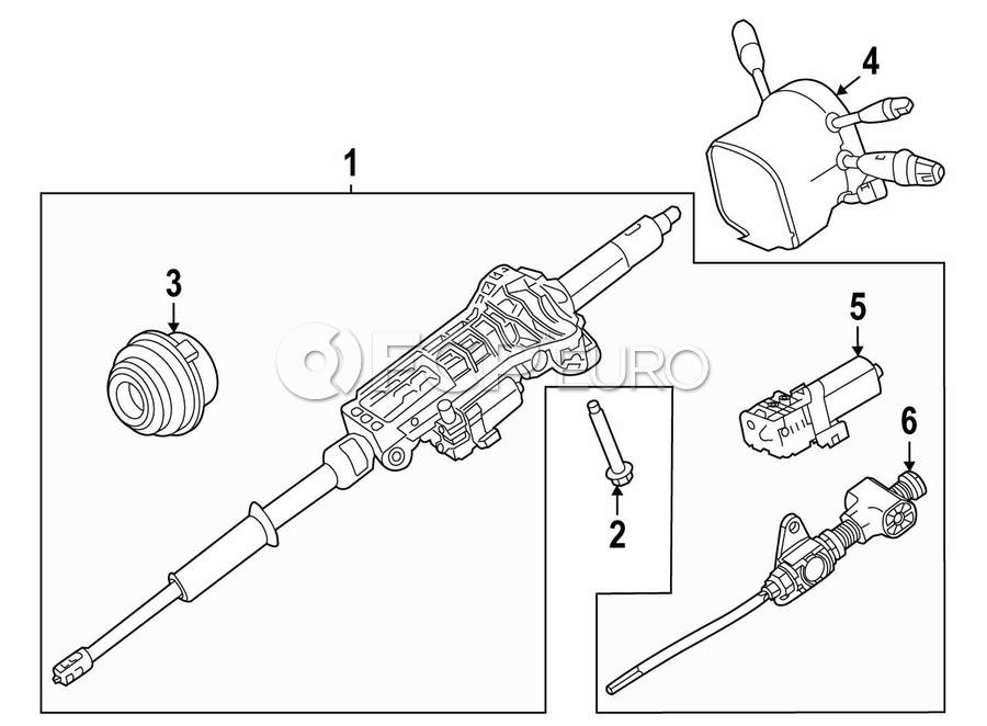 Mercedes Steering Coupling Boot - Genuine Mercedes 0994601102 | FCP Euro