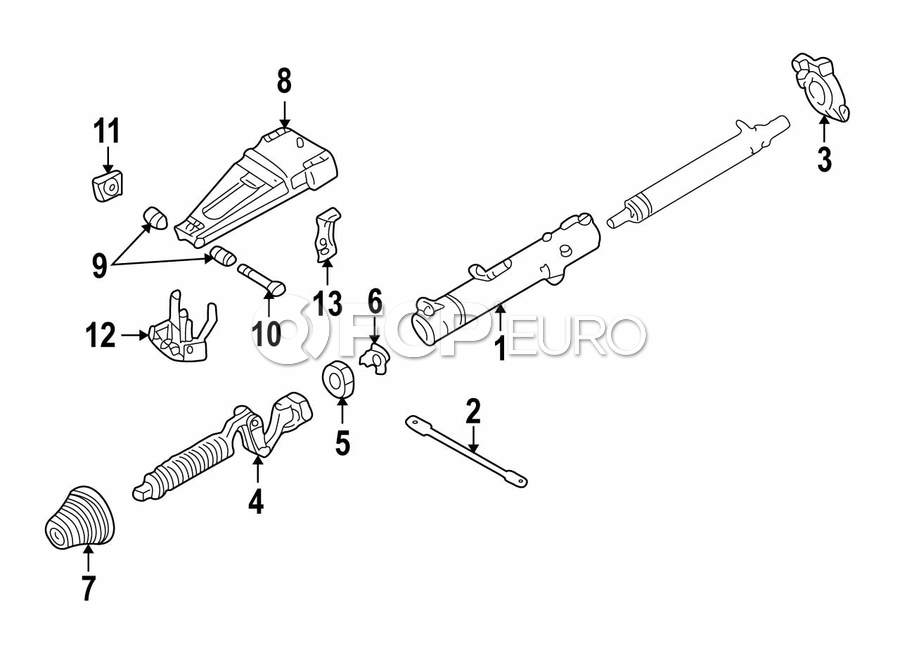 Mercedes Steering Shaft - Genuine Mercedes 2104602909 | FCP Euro