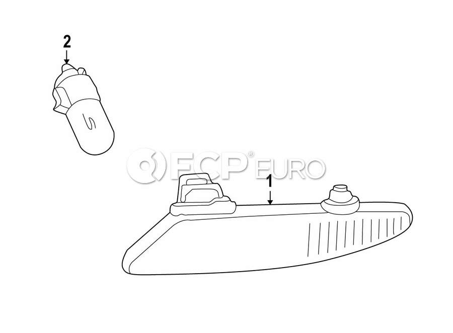Mercedes Turn Signal Light Assembly - Genuine Mercedes 2308201521 | FCP ...