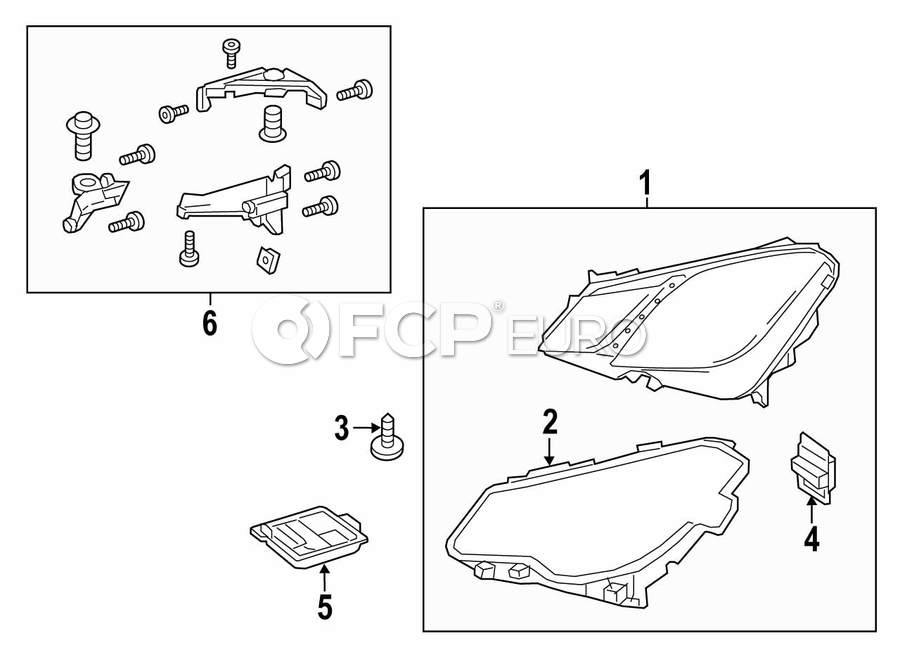 Mercedes Headlight Restoration Kit - Genuine Mercedes 2078200614 | FCP Euro