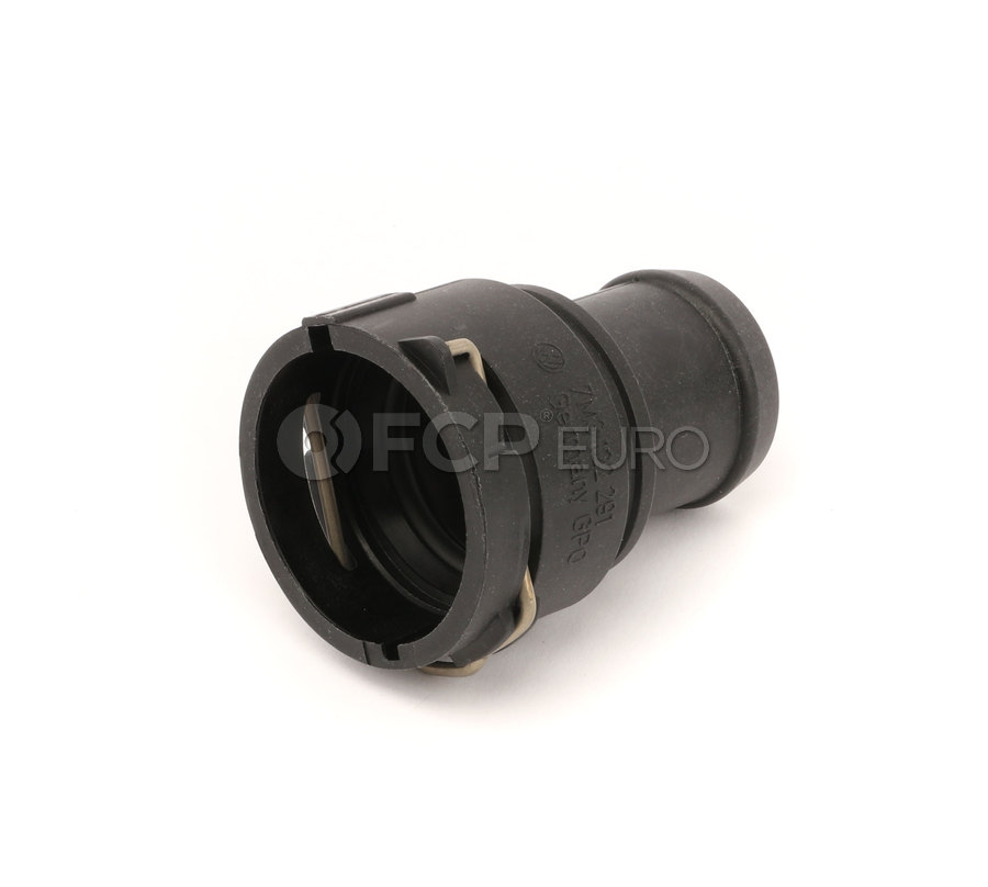 Audi VW Engine Coolant Hose Connector - Genuine Audi VW 7M3122291 | FCP ...