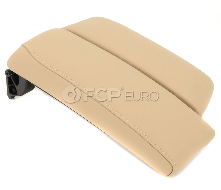 BMW Split Center Armrest (Beige Dakota Leather) - Genuine BMW ...