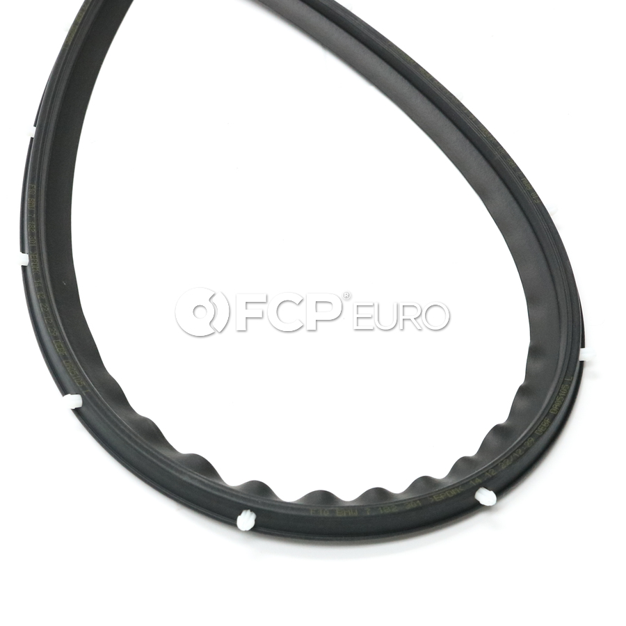 BMW Seal Door Gap Door Rear Bottom - Genuine BMW 51357182301 | FCP Euro