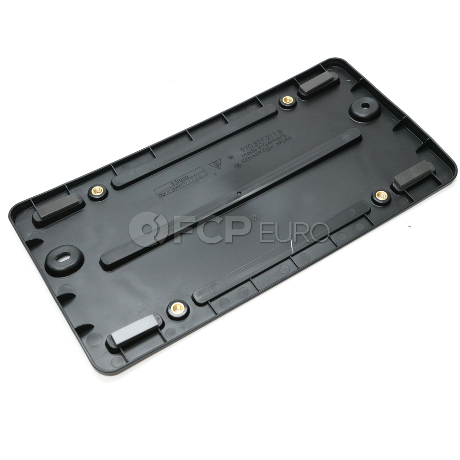 Porsche License Plate Bracket - Genuine Porsche 9Y0827211B | FCP Euro