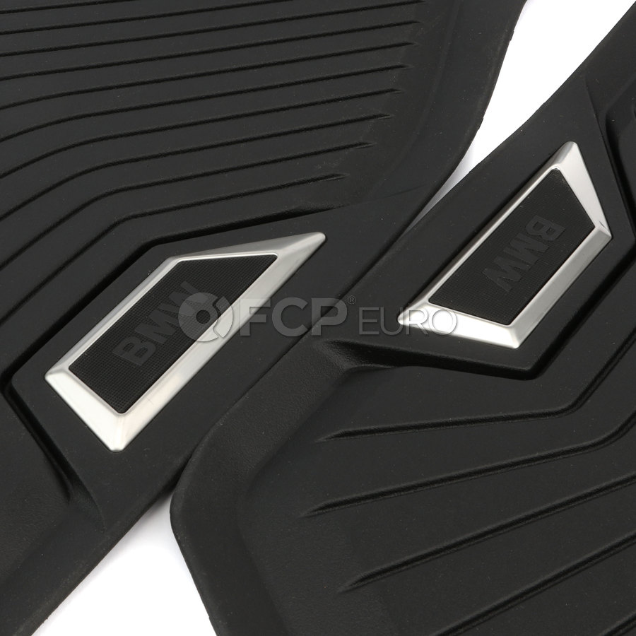 BMW All Weather Floor Mat Set Front - BMW 51472461168 | FCP Euro