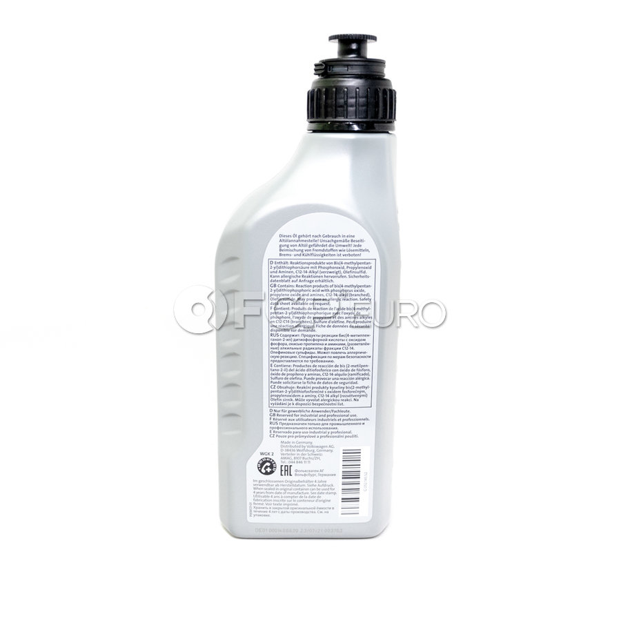 Audi VW Gear Oil Synthetic 75W90 - Genuine VW Audi G052145S2 | FCP Euro