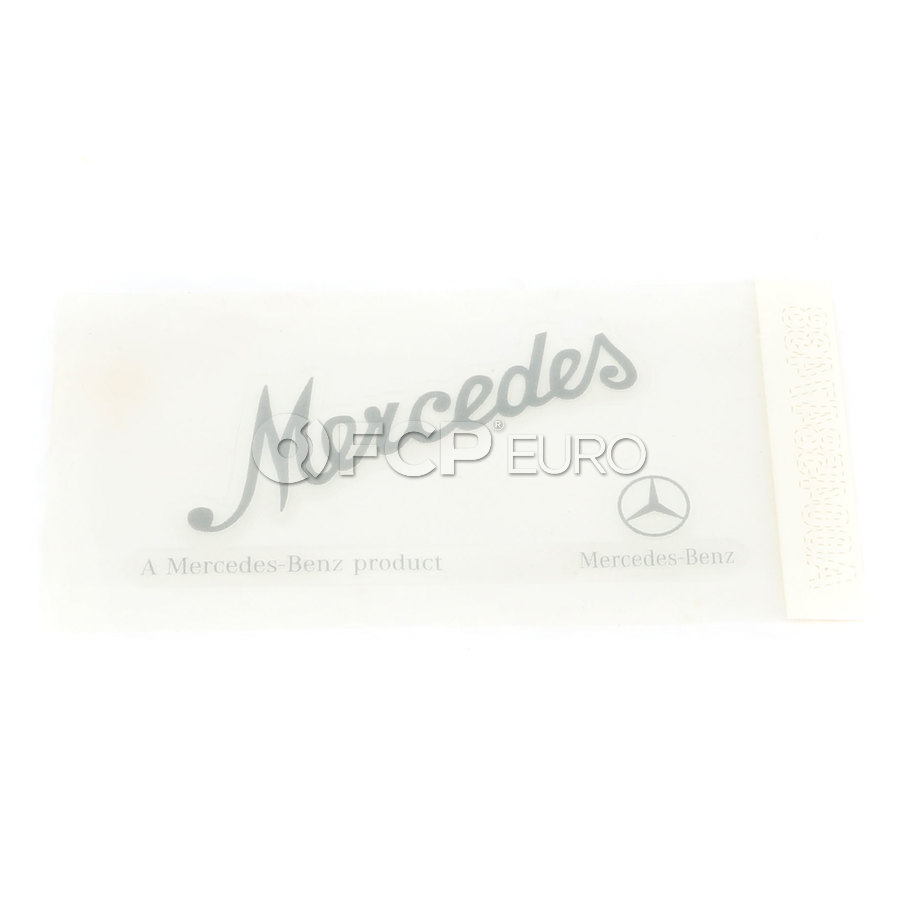Mercedes Engine Decal - Genuine Mercedes 0045847438 | FCP Euro