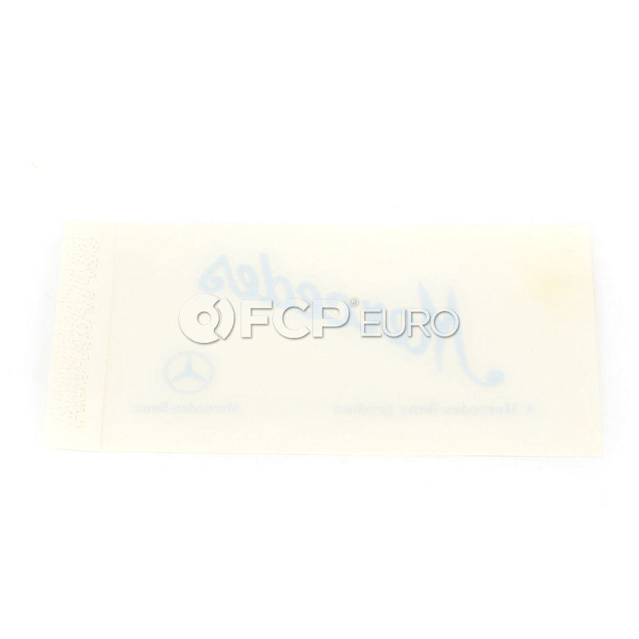Mercedes Engine Decal - Genuine Mercedes 0045847438 | FCP Euro
