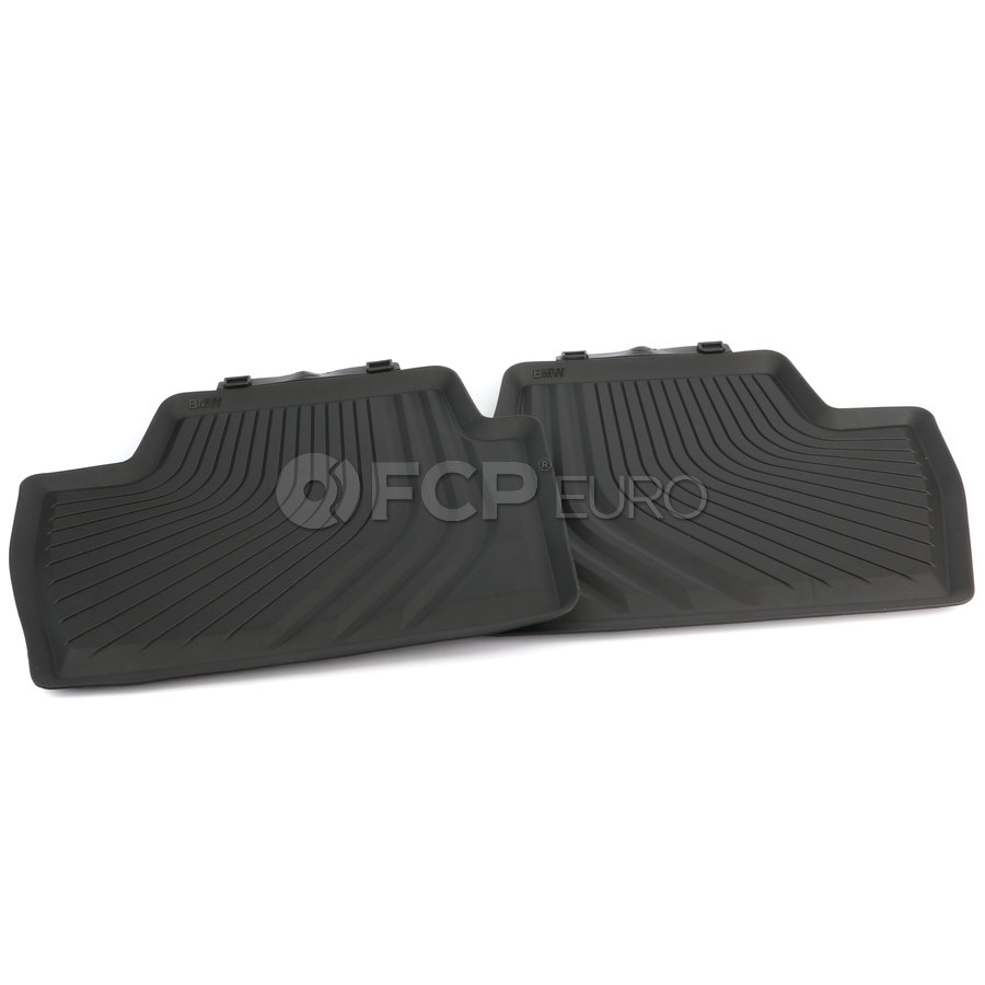 BMW All Weather Floor Mat Set Rear - BMW 51475A1F0D2 | FCP Euro