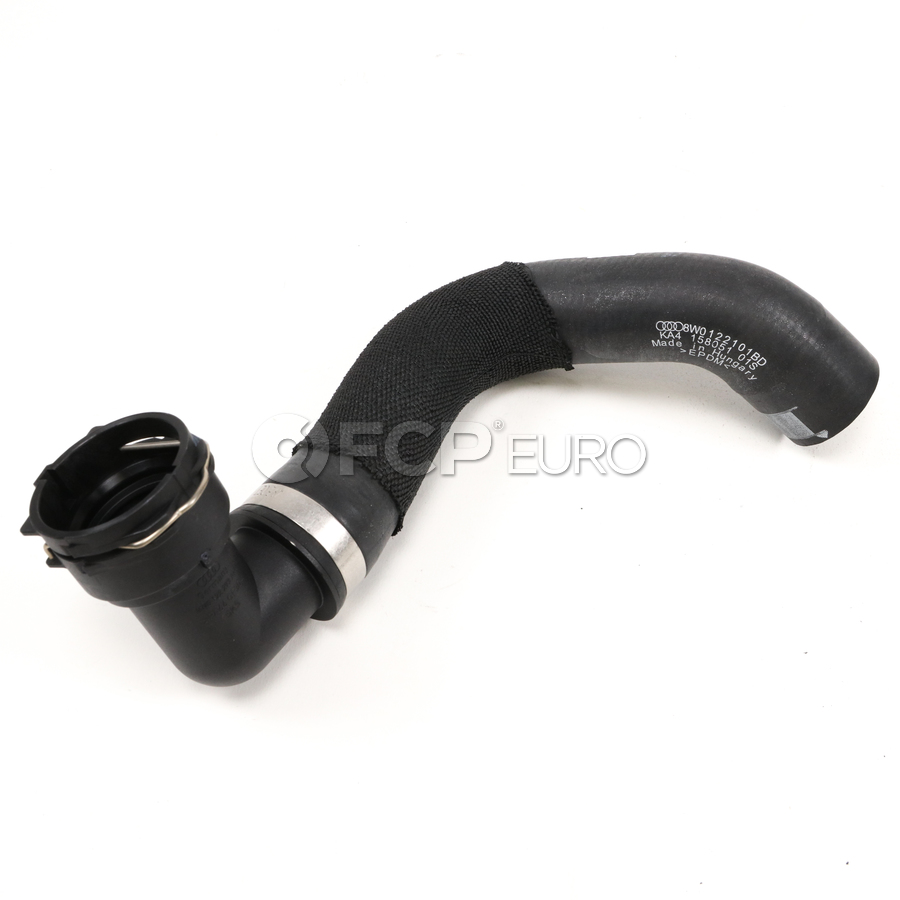 Audi Radiator Coolant Hose - Genuine Audi 8W0122101BD | FCP Euro