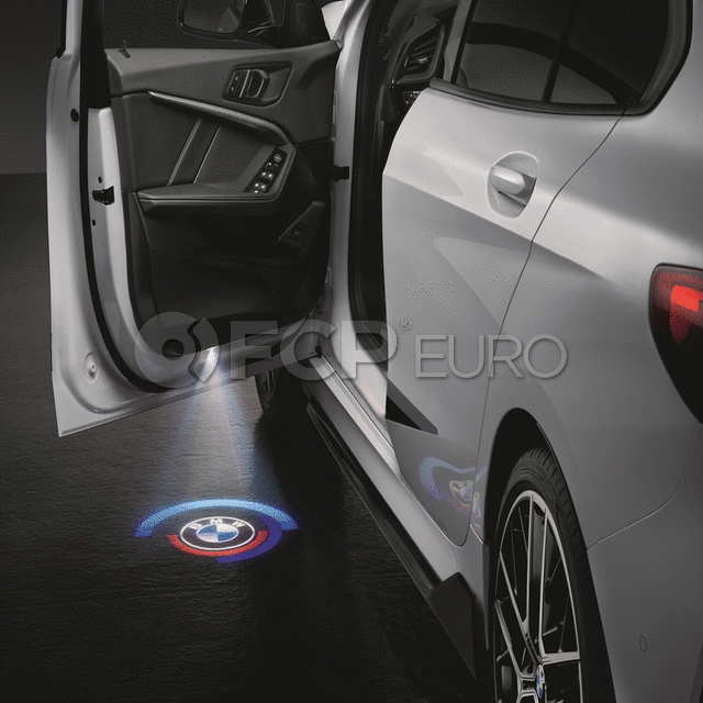 BMW 50 Years of M LED Door Projectors (68mm) - Genuine BMW 63315A64CE6 ...