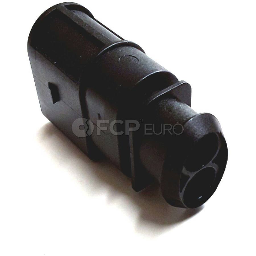 Audi Electrical Connector (2-Pin) - Genuine VW Audi 1J0973852 | FCP Euro