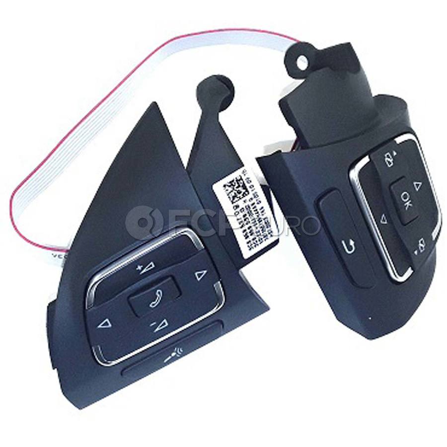 VW Steering Wheel Radio Controls - Genuine VW 3C8998537B | FCP Euro