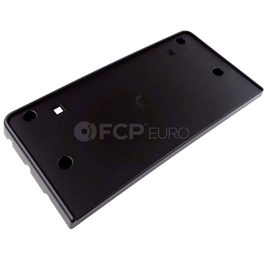 Audi License Plate Bracket - Genuine Audi 4G0807285AD3FZ | FCP Euro
