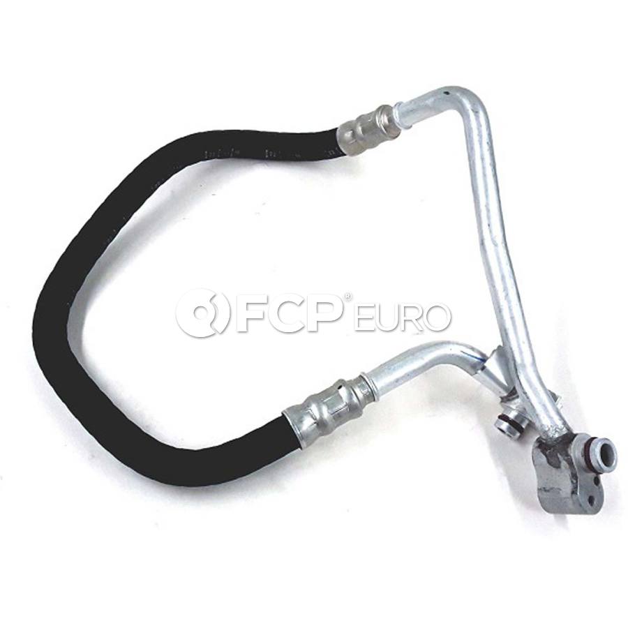 Audi A/C Refrigerant Discharge Hose - Genuine Audi 8R0816721D | FCP Euro