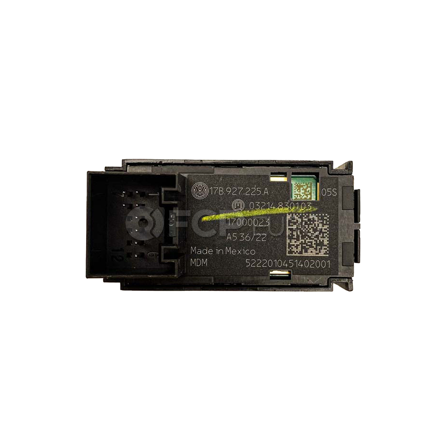 VW Electronic Parking Brake Control Switch - Genuine VW 17B927225A ...