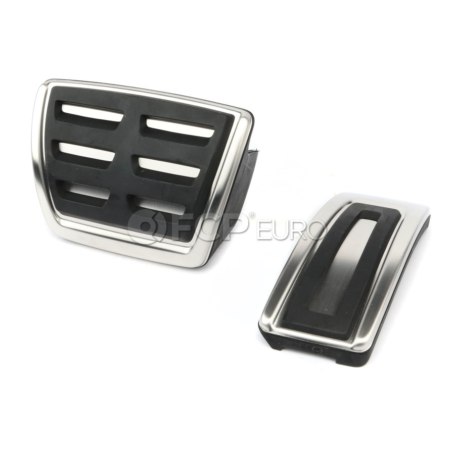 VW Aluminum Pedal Cover Set - Genuine VW 5G1064205 | FCP Euro