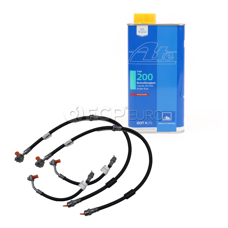 VW Brake Hose Kit - Genuine VW KIT-01573 | FCP Euro