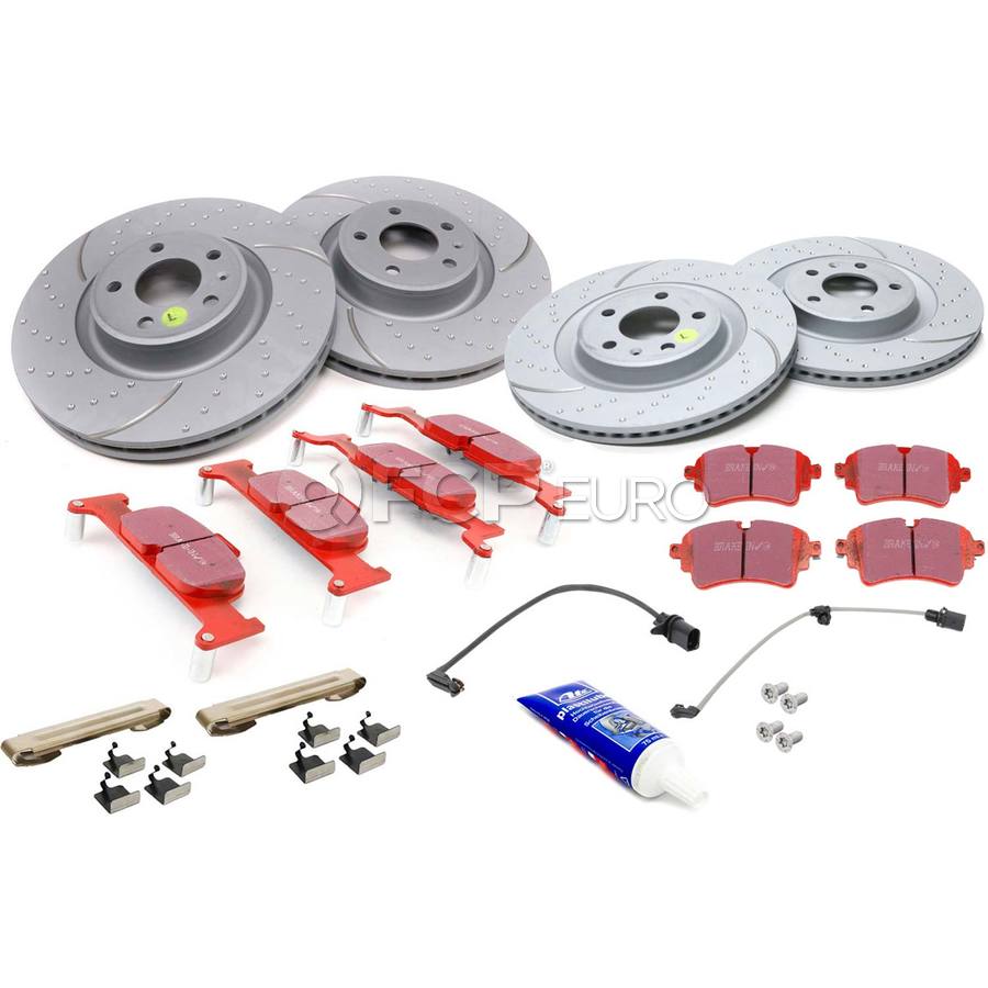 Audi Brake Kit - EBC Brakes GD2026KT8 | FCP Euro