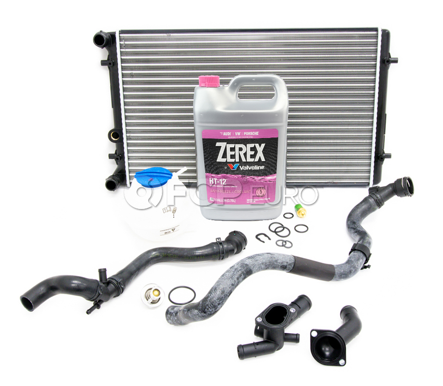 VW Cooling System Kit - Valeo KIT-1J0121253ADKT4 | FCP Euro